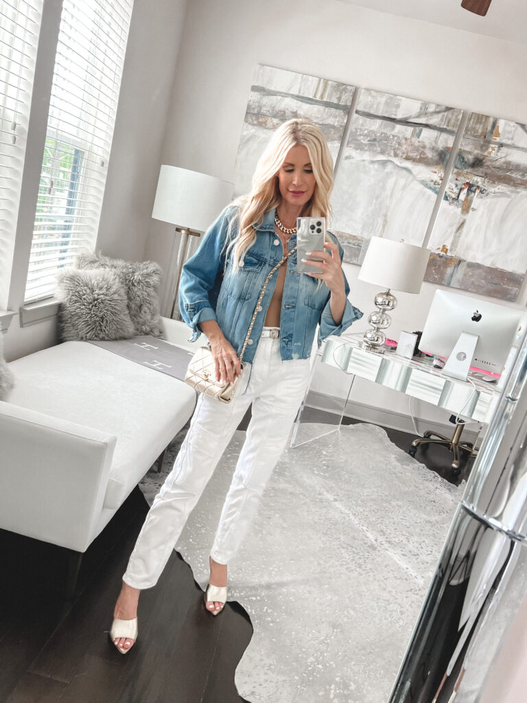 5 WAYS TO STYLE WHITE DENIM